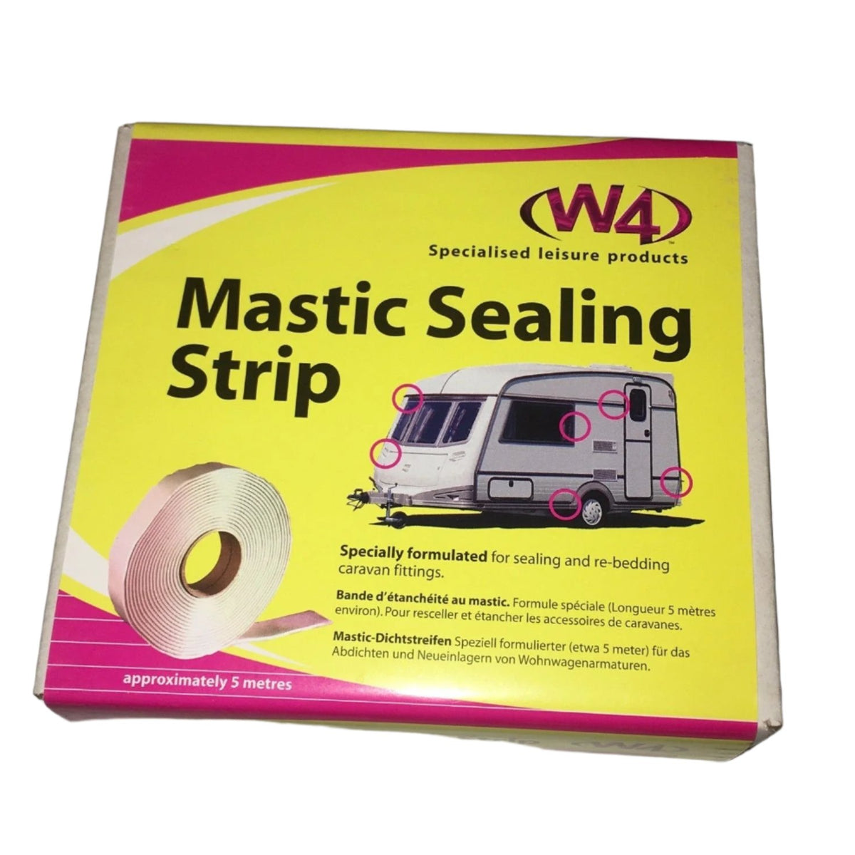 Mastic Sealing Strip 2.5 mm Thick X 32 mm Wide X 5... – Caratech ...