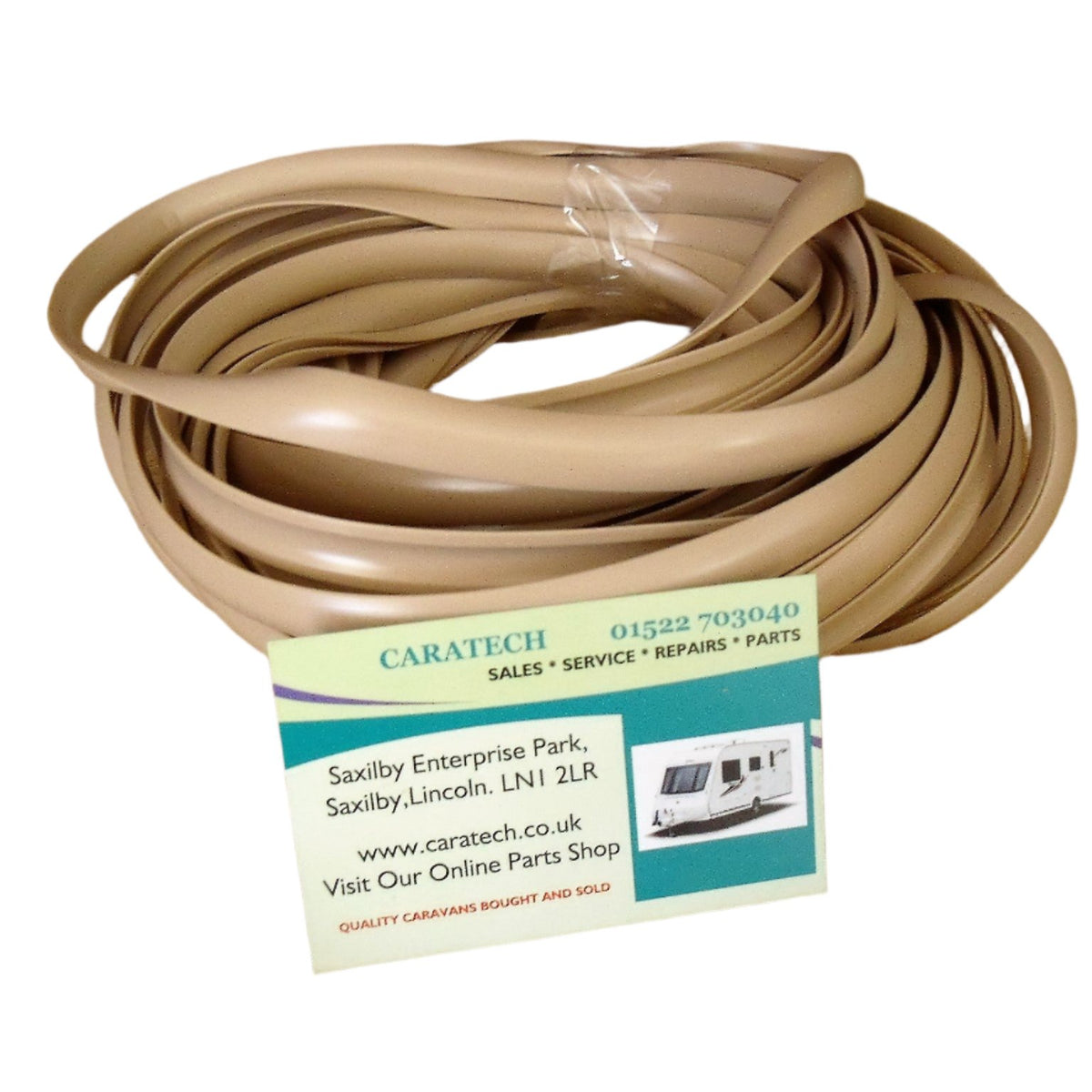 Awning / Rail Insert -10 mts x 12 mm - Beige – Caratech Caravan Parts